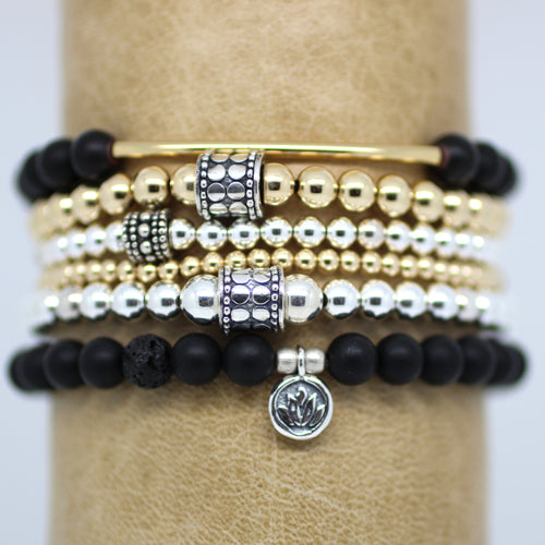 Stacking Bracelets, wrist candy, bracelets meant for stacking, 14kt ...